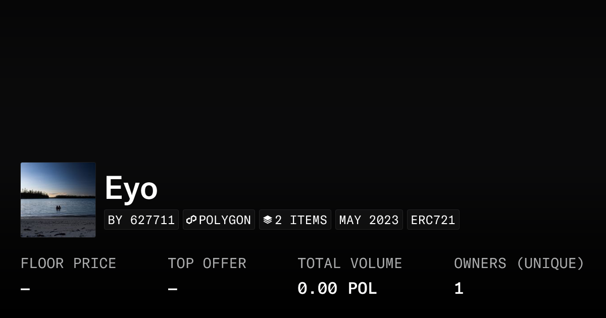 Eyo - Collection | OpenSea