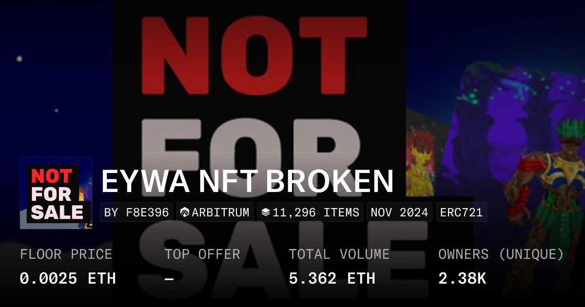EYWA NFT BROKEN - Collection | OpenSea