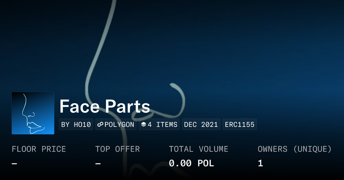 Face Parts - Collection | OpenSea
