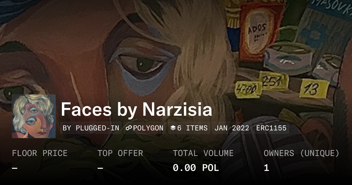 Faces by Narzisia - Collection | OpenSea