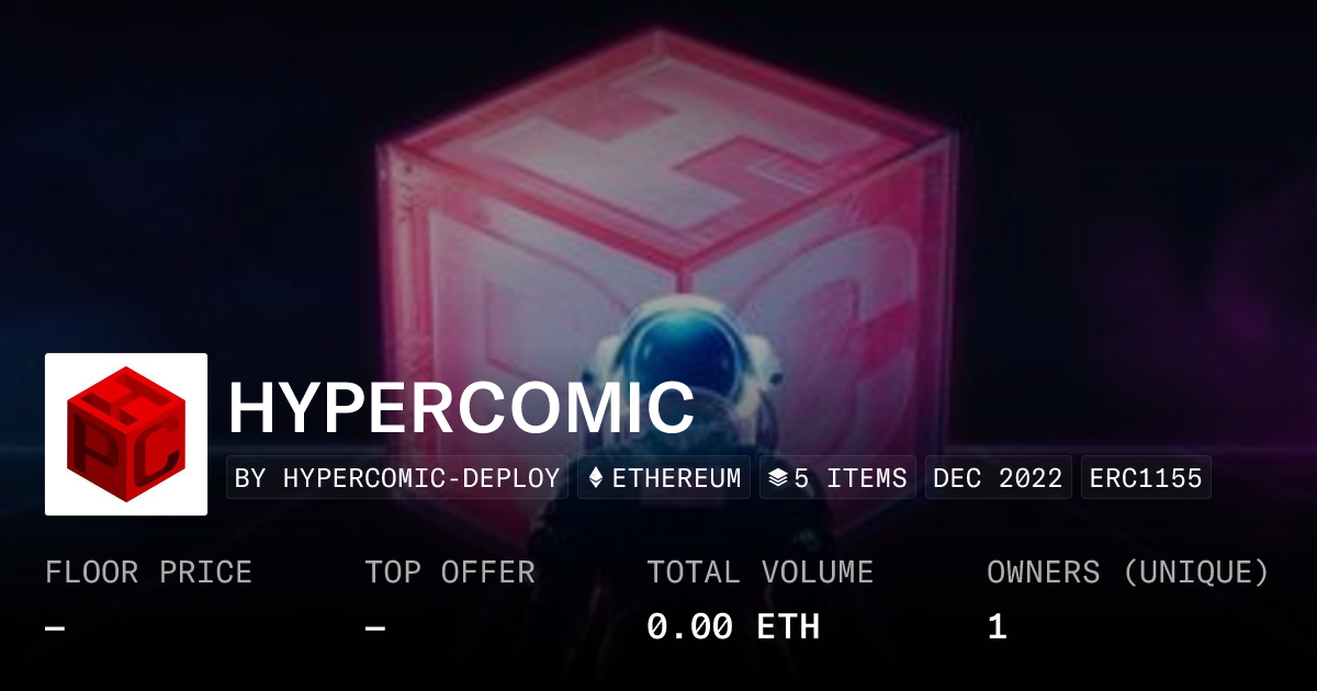 HYPERCOMIC - Collection | OpenSea