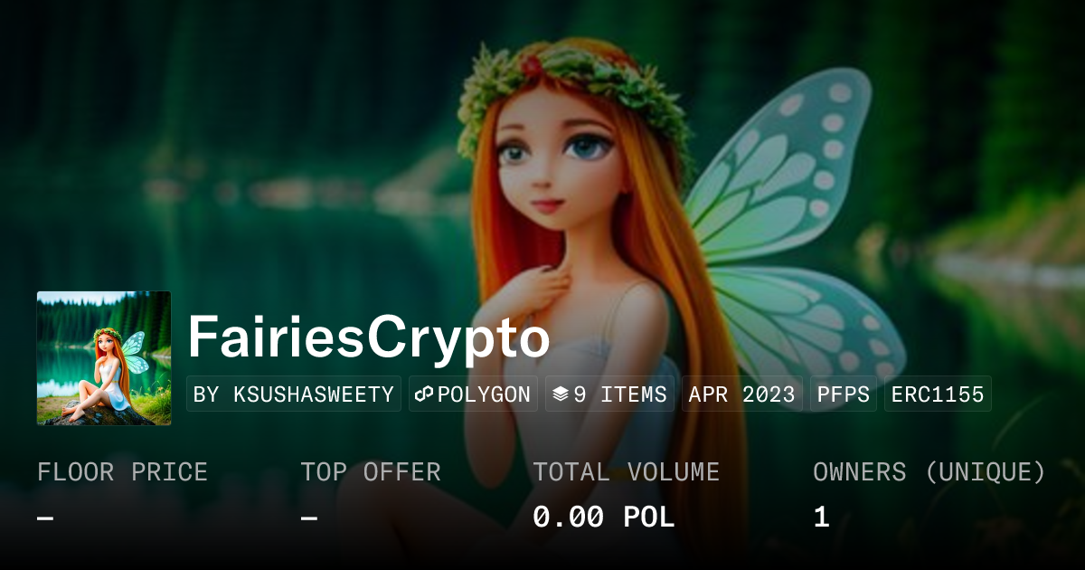 FairiesCrypto - Collection | OpenSea