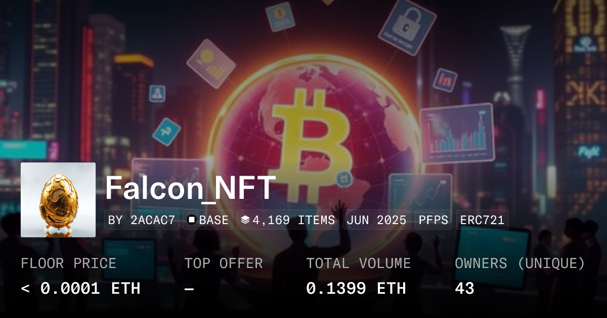 Falcon_NFT - Collection | OpenSea