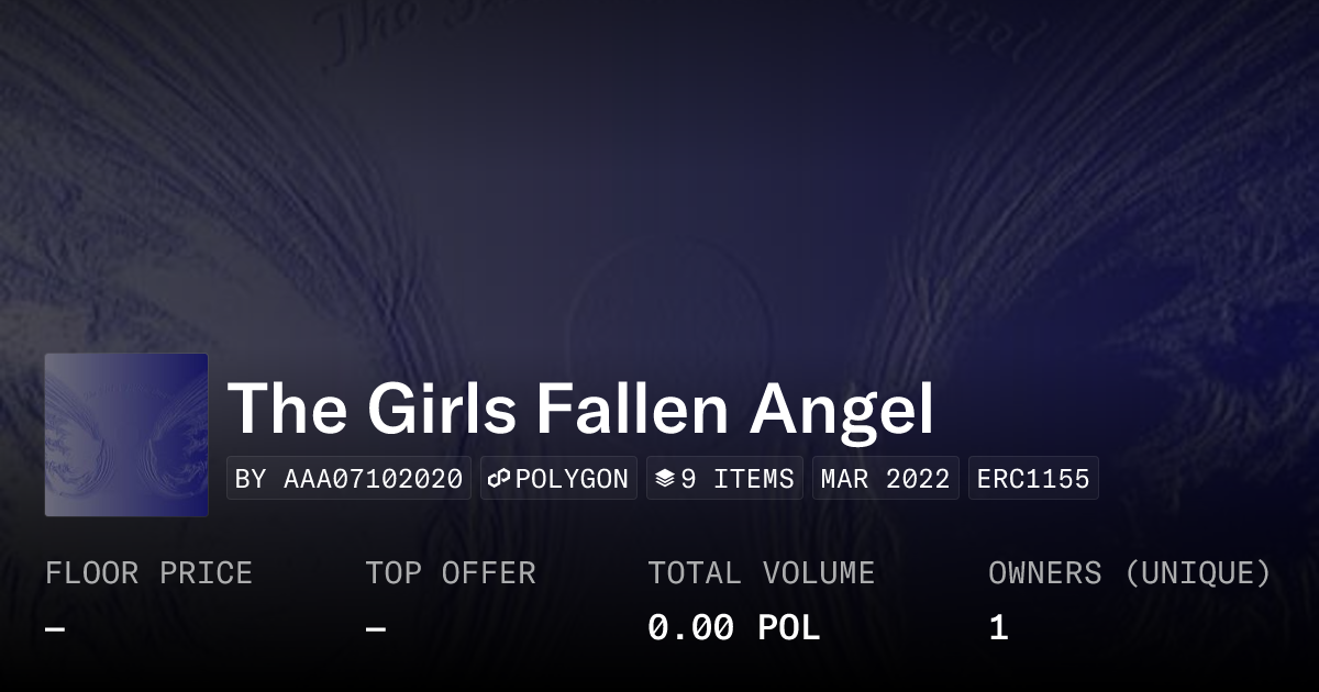 The Girls Fallen Angel - Collection | OpenSea