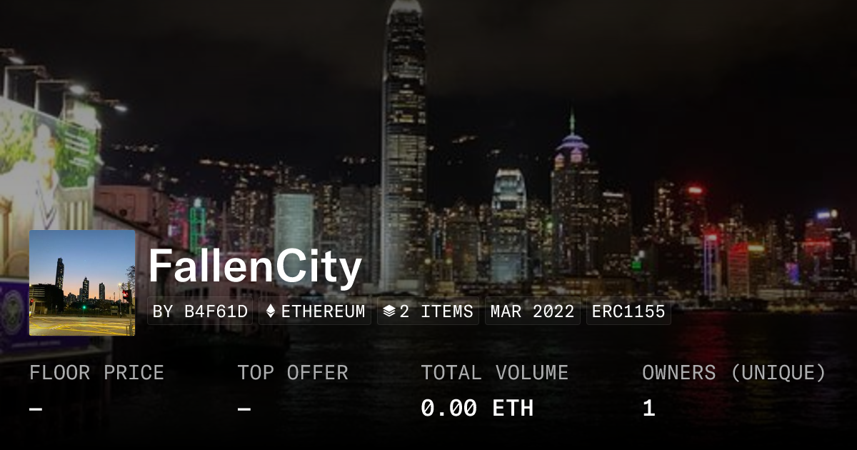 FallenCity - Collection | OpenSea