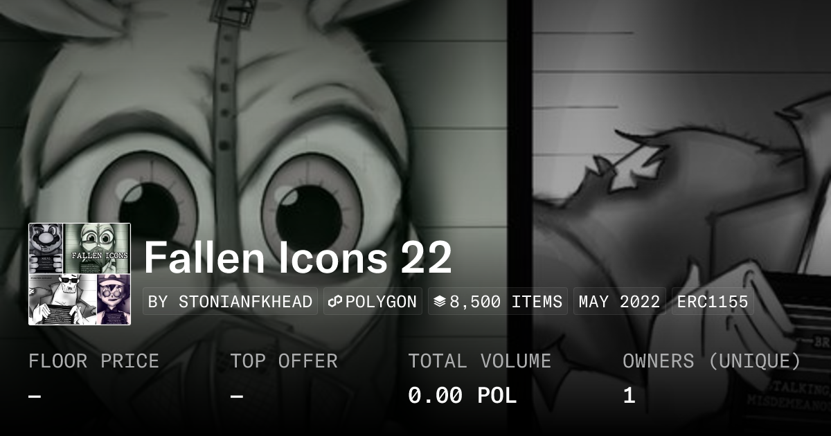 Fallen Icons 22 - Collection | OpenSea
