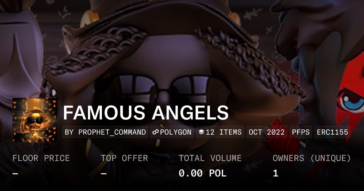 FAMOUS ANGELS - Collection | OpenSea