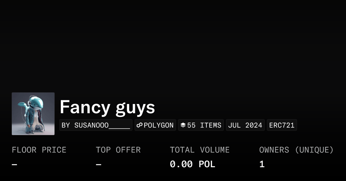 Fancy guys - Collection | OpenSea