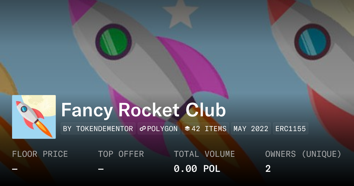 Fancy Rocket Club - Collection | OpenSea