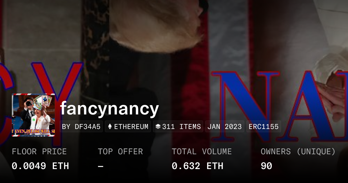 fancynancy - Collection | OpenSea