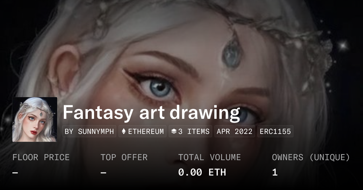Fantasy art drawing - Collection | OpenSea