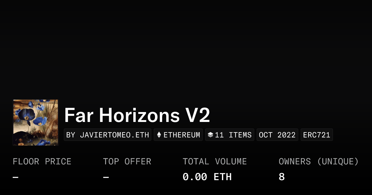 Far Horizons V2 - Collection | OpenSea