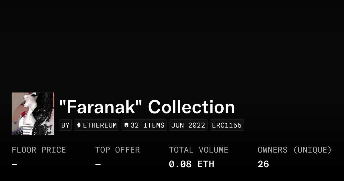 "Faranak" Collection - Collection | OpenSea