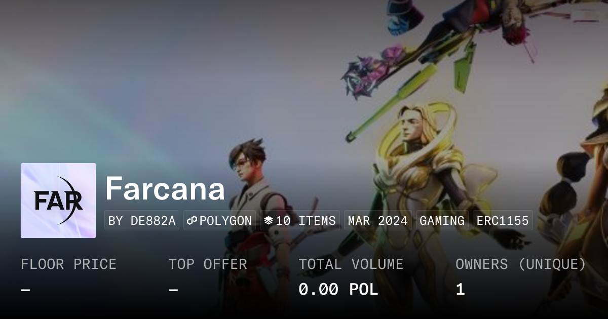 Farcana - Collection | OpenSea