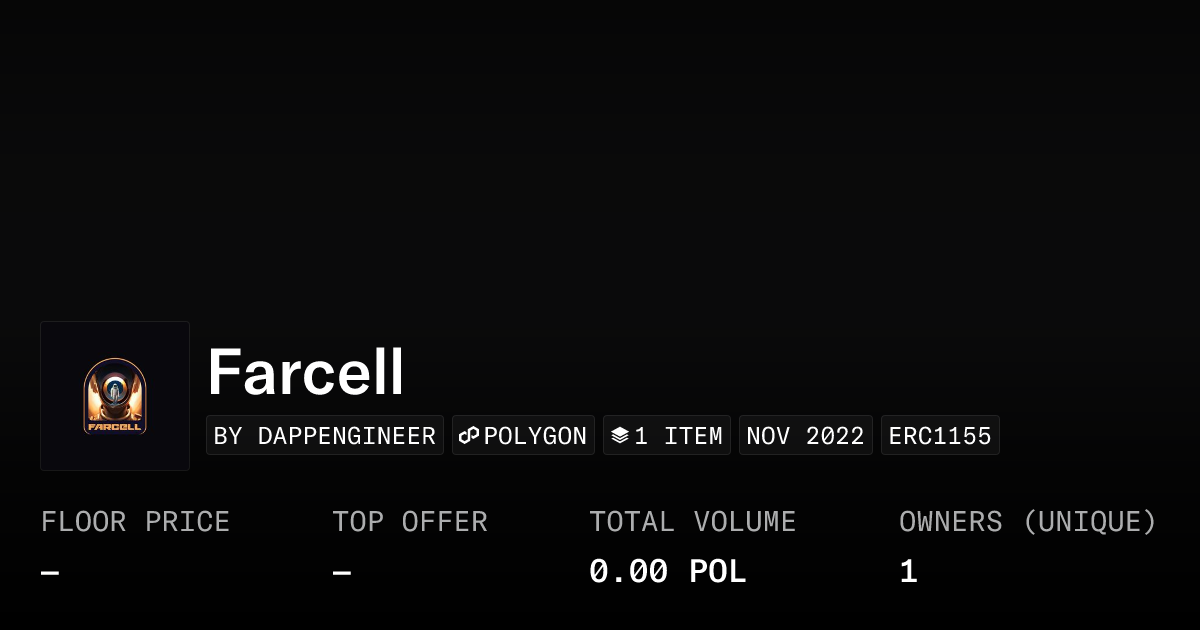 Farcell - Collection | OpenSea