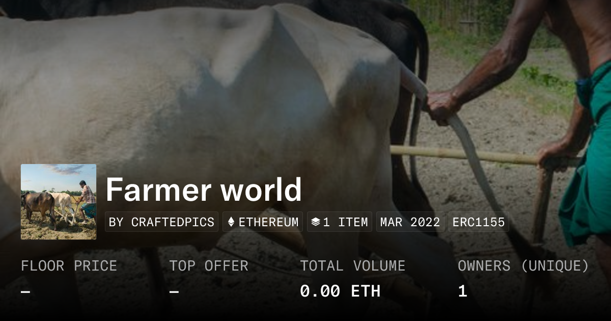 Farmer world - Collection | OpenSea