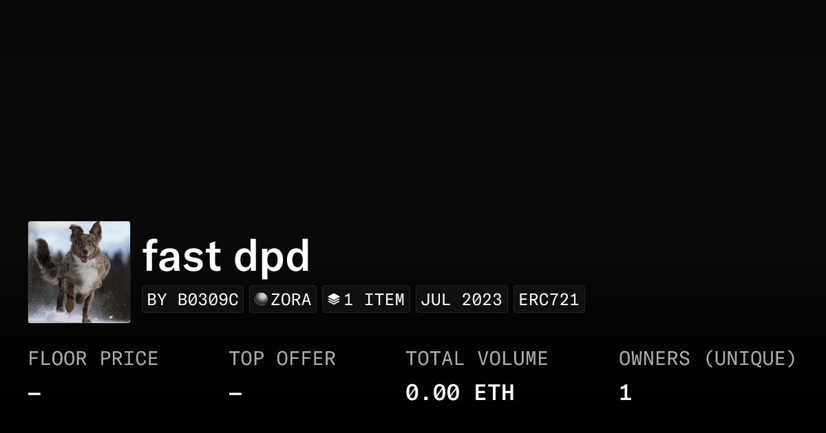 fast dpd - Collection | OpenSea