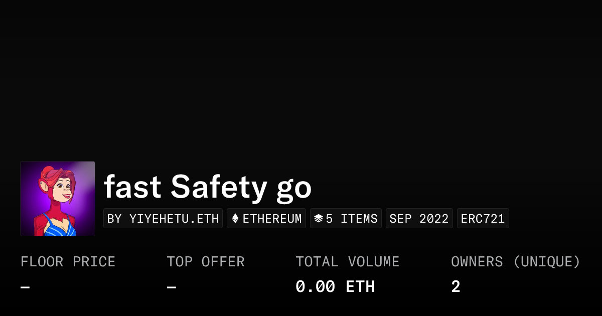 fast Safety go - Collection | OpenSea