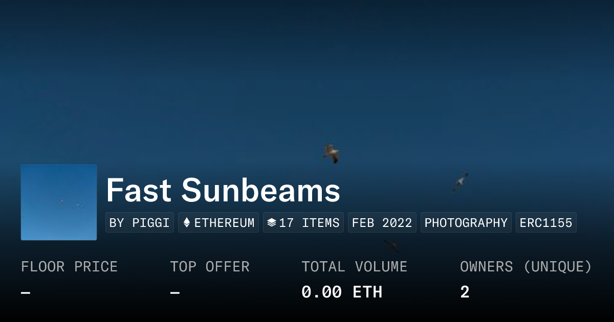Fast Sunbeams - Collection | OpenSea