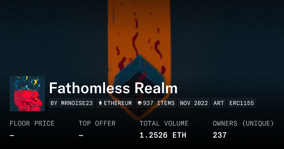 Fathomless Realm - Collection | OpenSea
