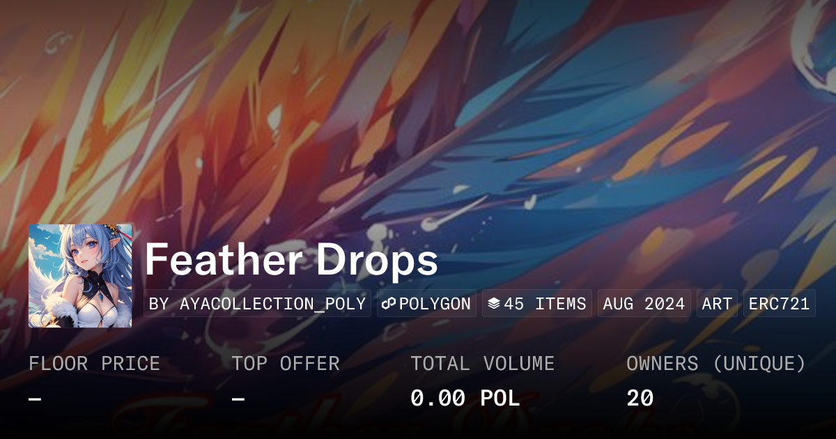 Feather Drops - Collection | OpenSea