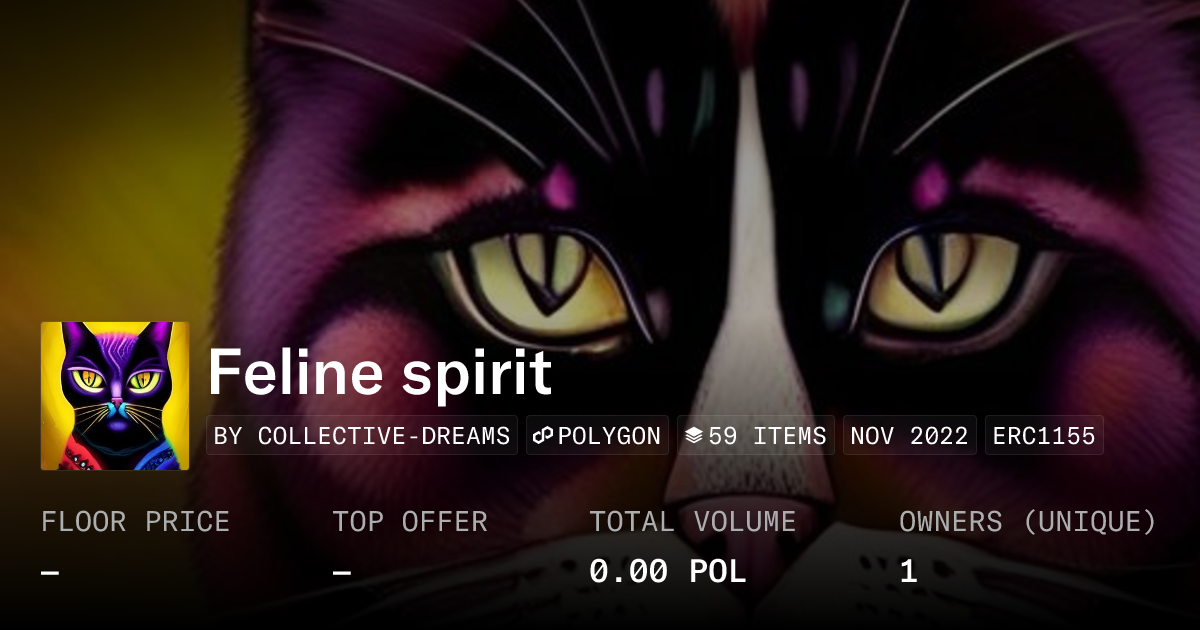 Feline spirit - Collection | OpenSea