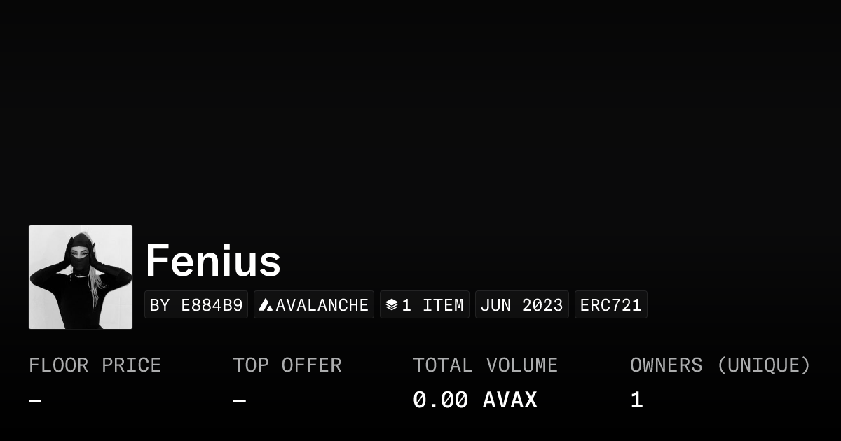 Fenius - Collection | OpenSea