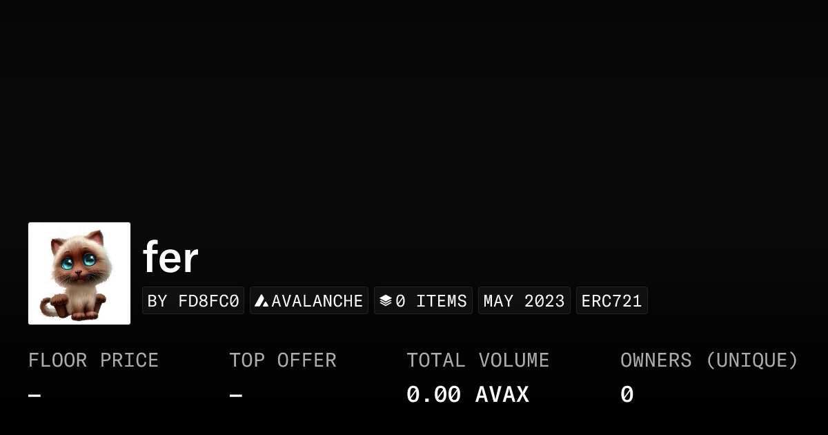 fer - Collection | OpenSea