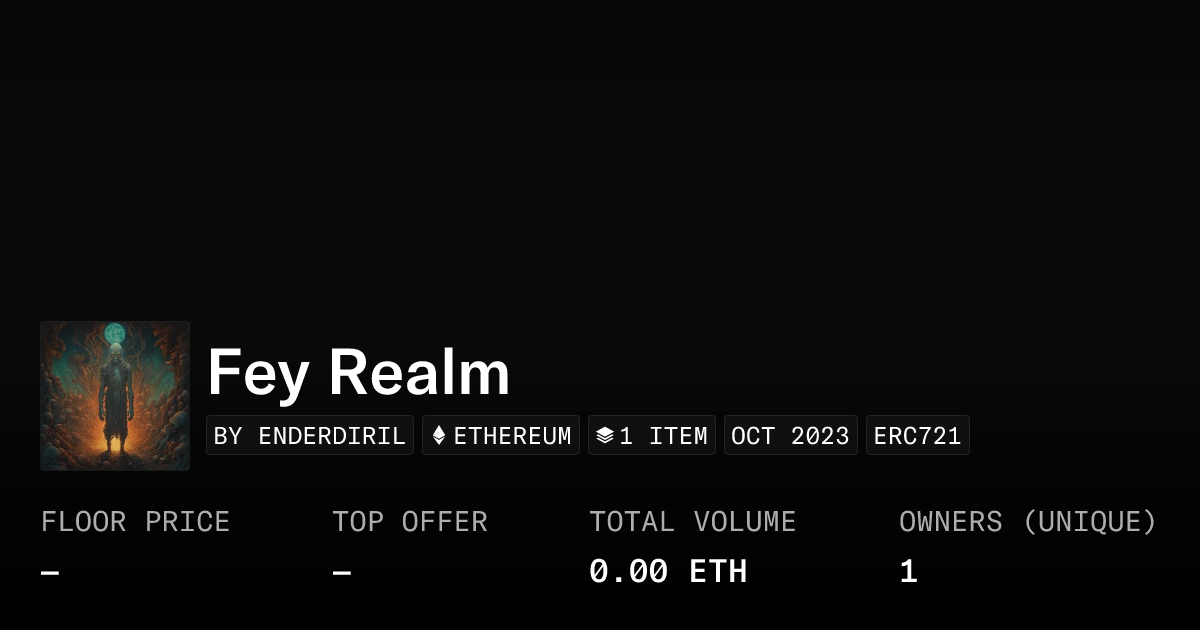 Fey Realm - Collection | OpenSea