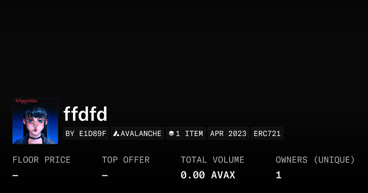 ffdfd - Collection | OpenSea