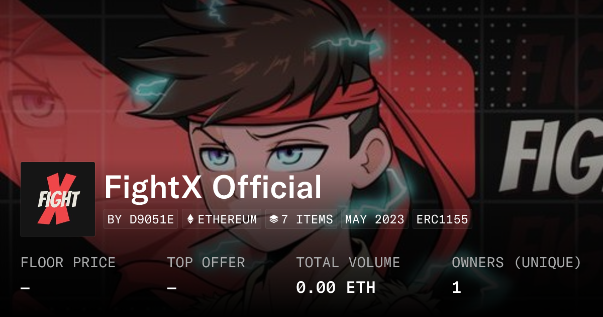 FightX Official - Collection | OpenSea