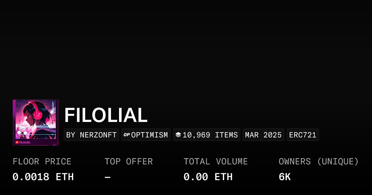 FILOLIAL - Collection | OpenSea