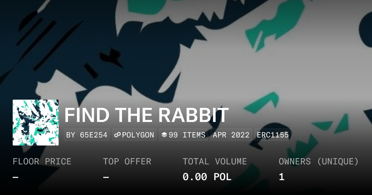 FIND THE RABBIT - Collection | OpenSea