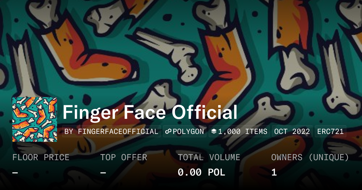 Finger Face Official - Collection | OpenSea