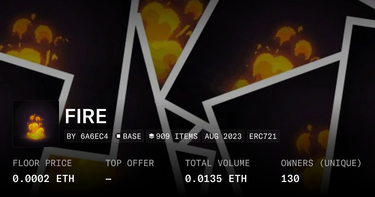 FIRE - Collection | OpenSea