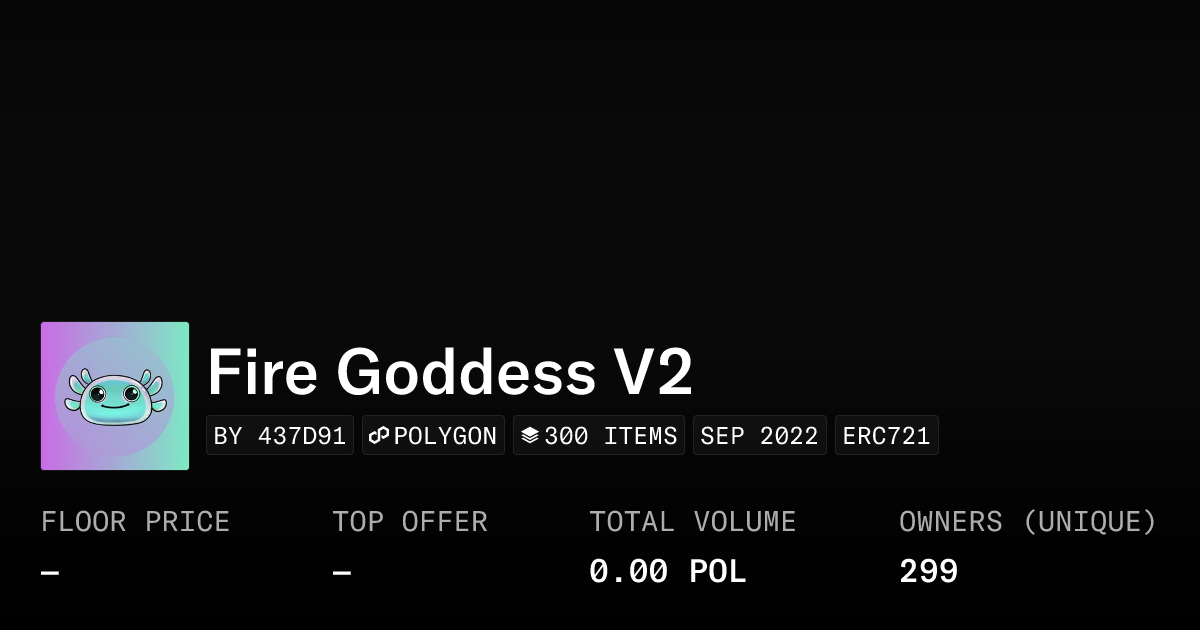 Fire Goddess V2 - Collection | OpenSea