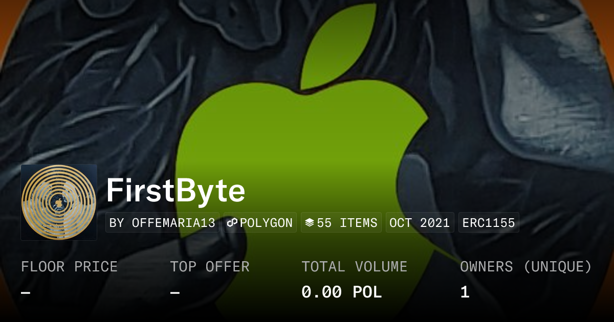 FirstByte - Collection | OpenSea