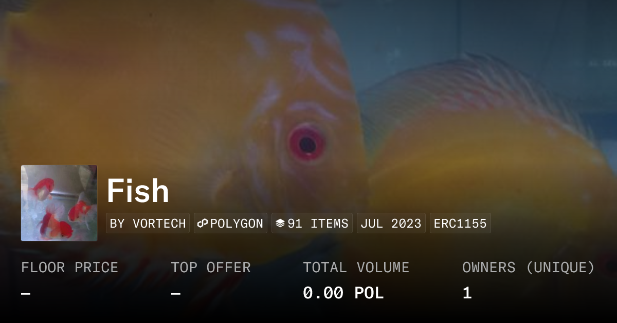 Fish - Collection | OpenSea