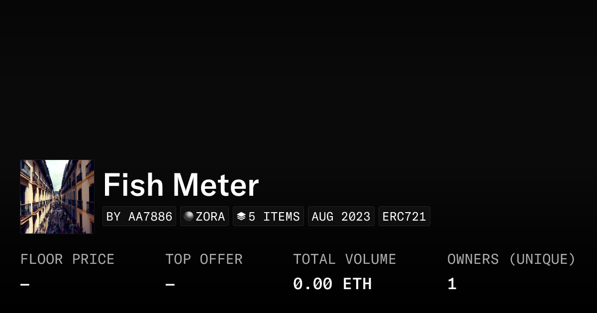Fish Meter - Collection | OpenSea