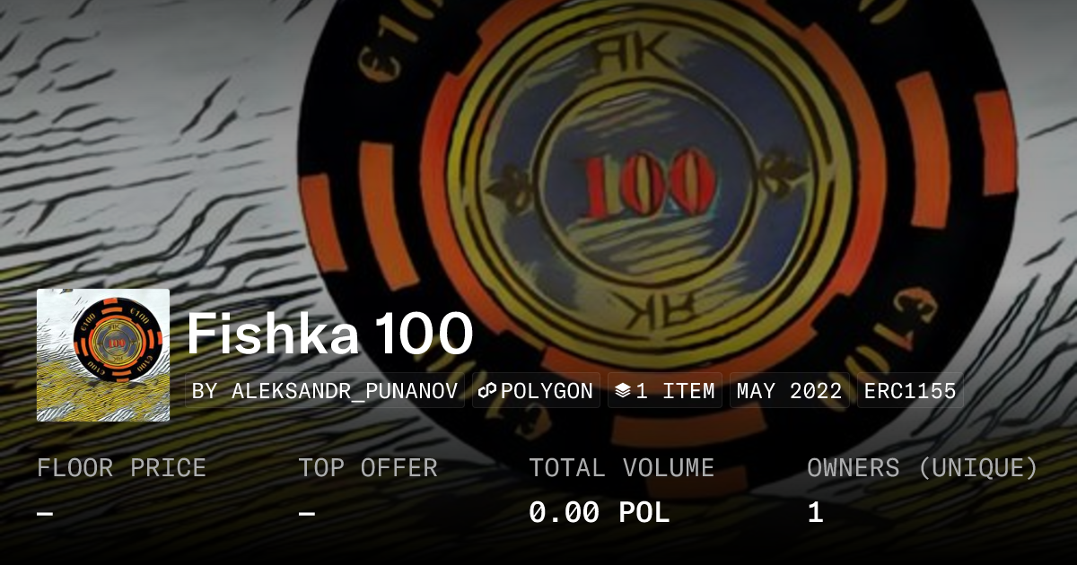 Fishka 100 - Collection | OpenSea