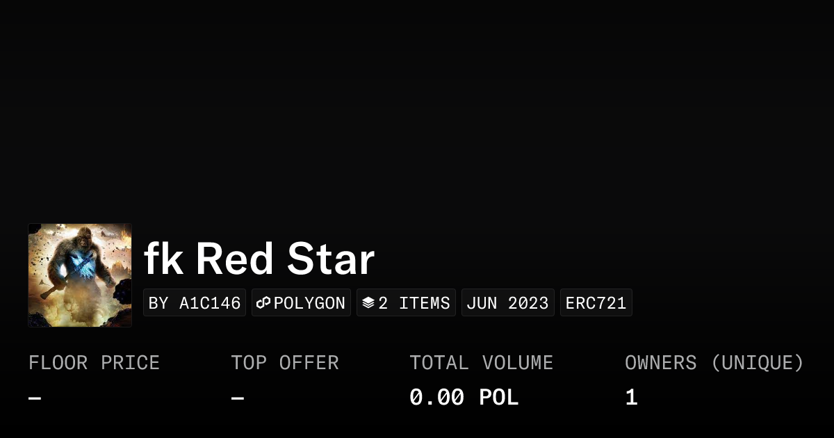 fk Red Star - Collection | OpenSea