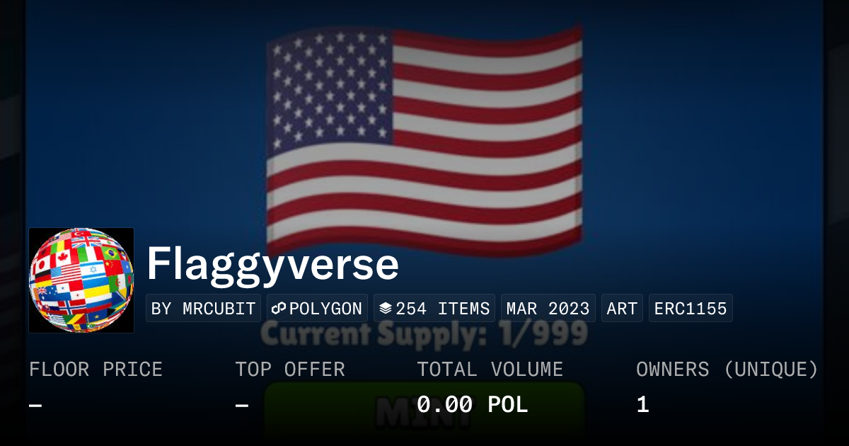 Flaggyverse - Collection | OpenSea