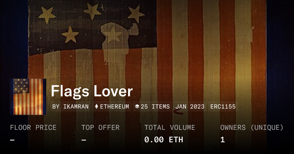 Flags Lover - Collection | OpenSea