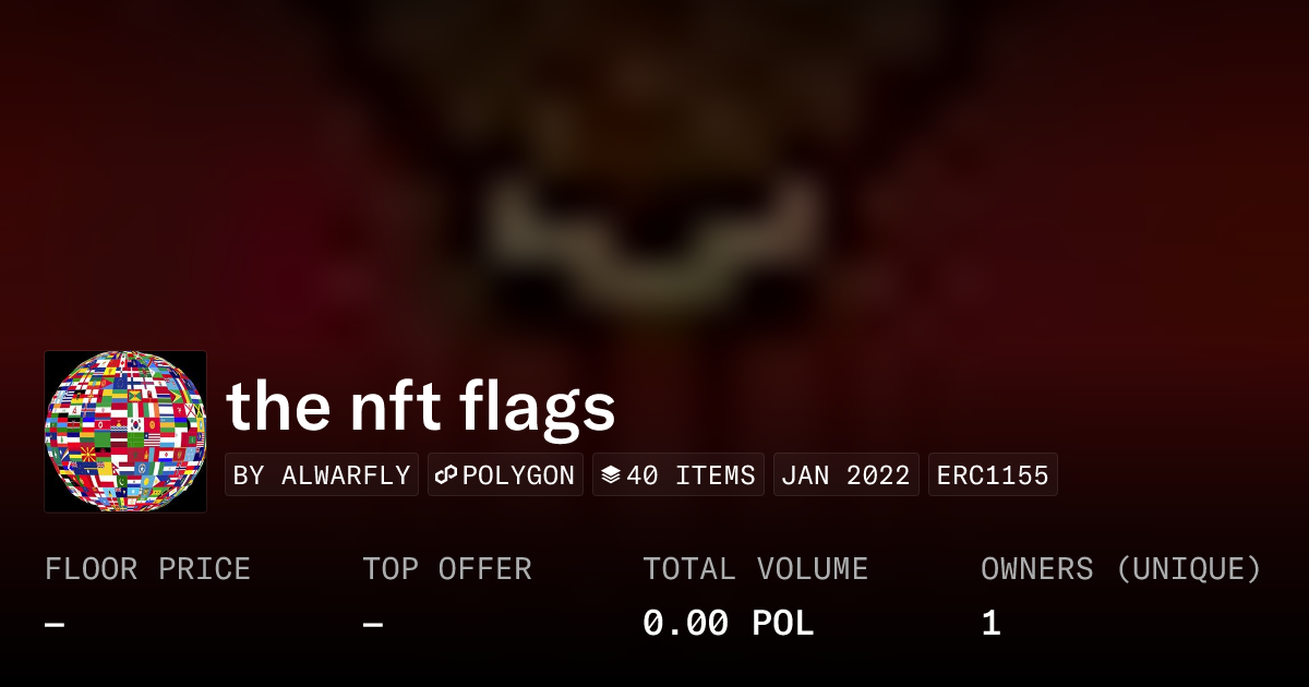 the nft flags - Collection | OpenSea