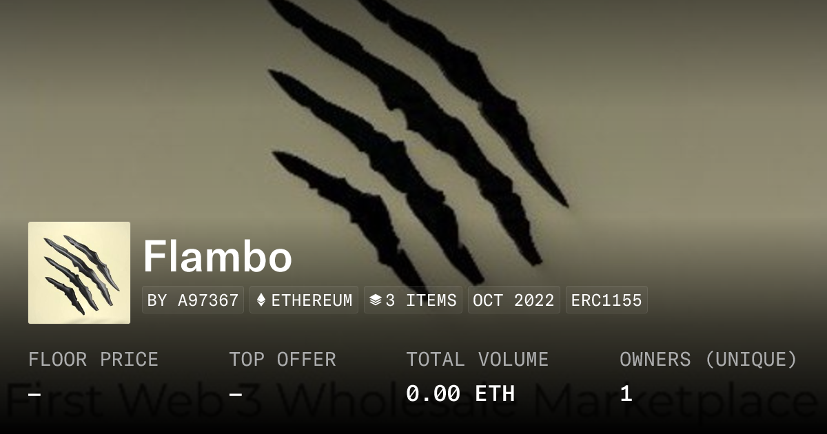 Flambo - Collection | OpenSea