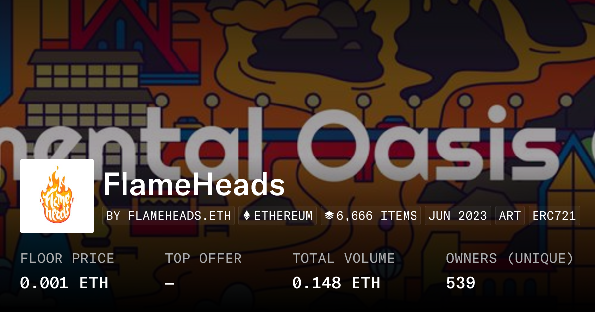FlameHeads - Collection | OpenSea