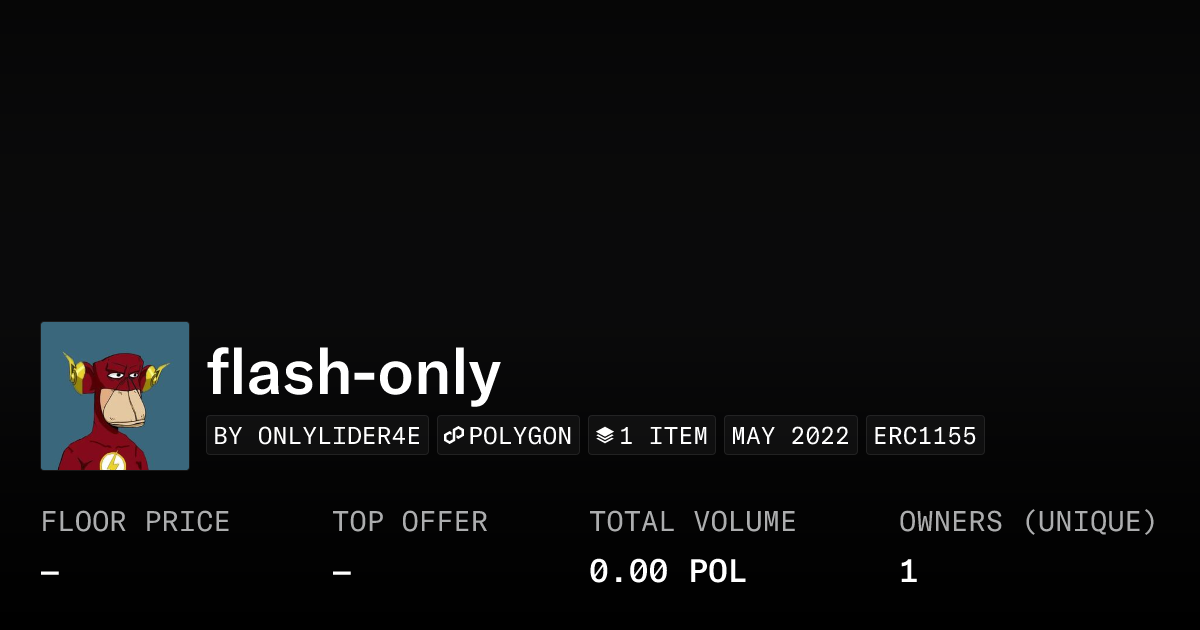 flash-only - Collection | OpenSea