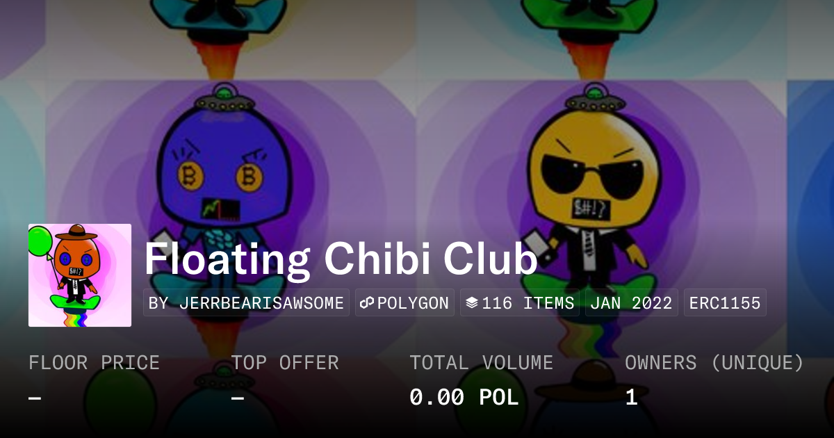 Floating Chibi Club - Collection | OpenSea