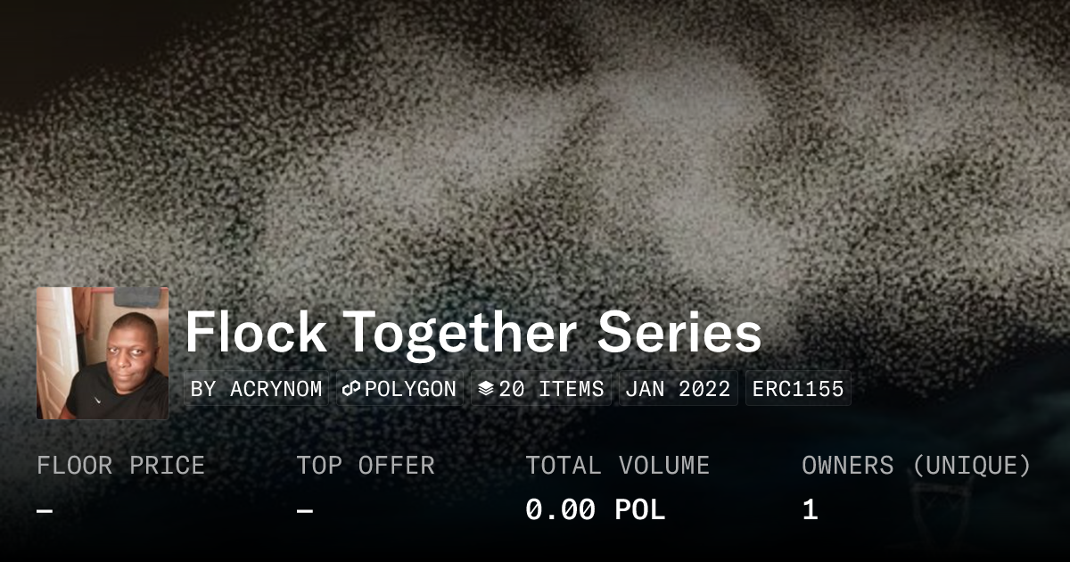 Flock Together Series - Collection | OpenSea