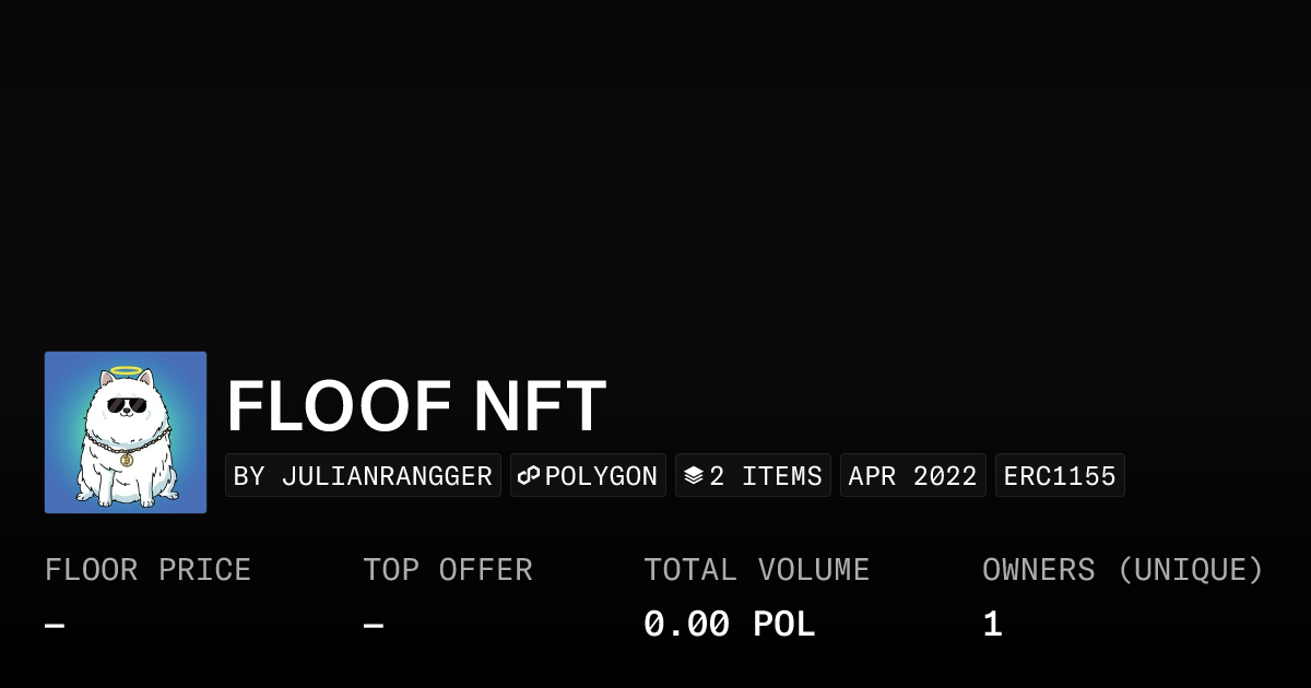 FLOOF NFT - Collection | OpenSea